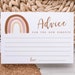 Advice for the New Parents Cards Printable Boho Rainbow Baby - Etsy