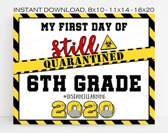 6th grade sign | Etsy