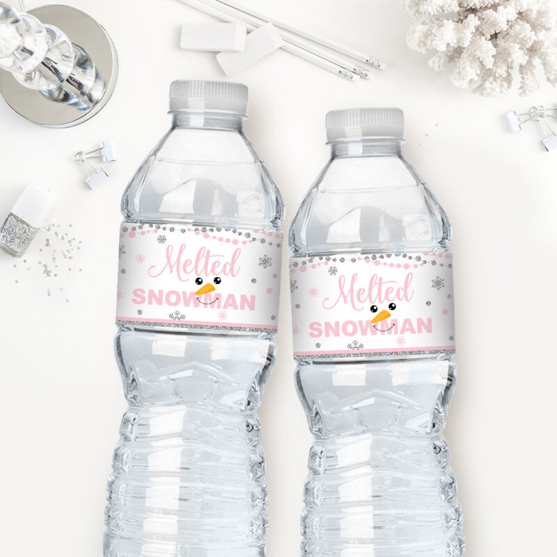 Snowman Labels - Etsy