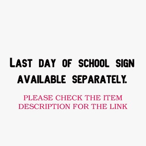 Boho Rainbow First Day of 1st Grade Sign Printable, Girl Back to School ...
