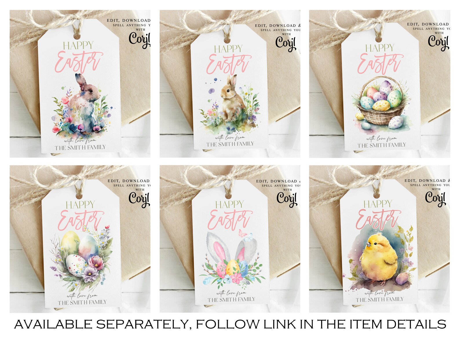 Easter Bunny Bait Tags Printable Bunny Food Gift Labels - Etsy