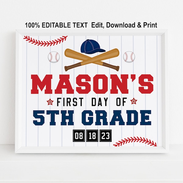 Baseball Sign - Etsy