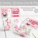 EDITABLE Valentines Day Treat Bag Toppers Printable, Valentine's for ...