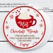 Christmas Hot Chocolate Bomb Tags Printable, Hot Cocoa Bomb ...