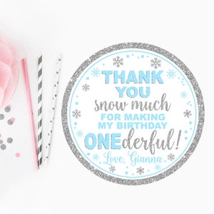 Cold Cuts Sign Printable, Winter Onederland Decorations, Blue and ...