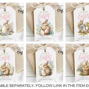 Easter Bunny Bait Tags Printable, Bunny Food Gift Labels, Activity for ...