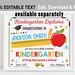 EDITABLE Preschool Graduation Diploma Printable, Girl Personalized ...