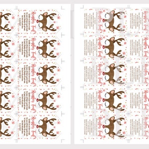 Reindeer Food Tags Printable File, Instant Download Magic Reindeer Food ...