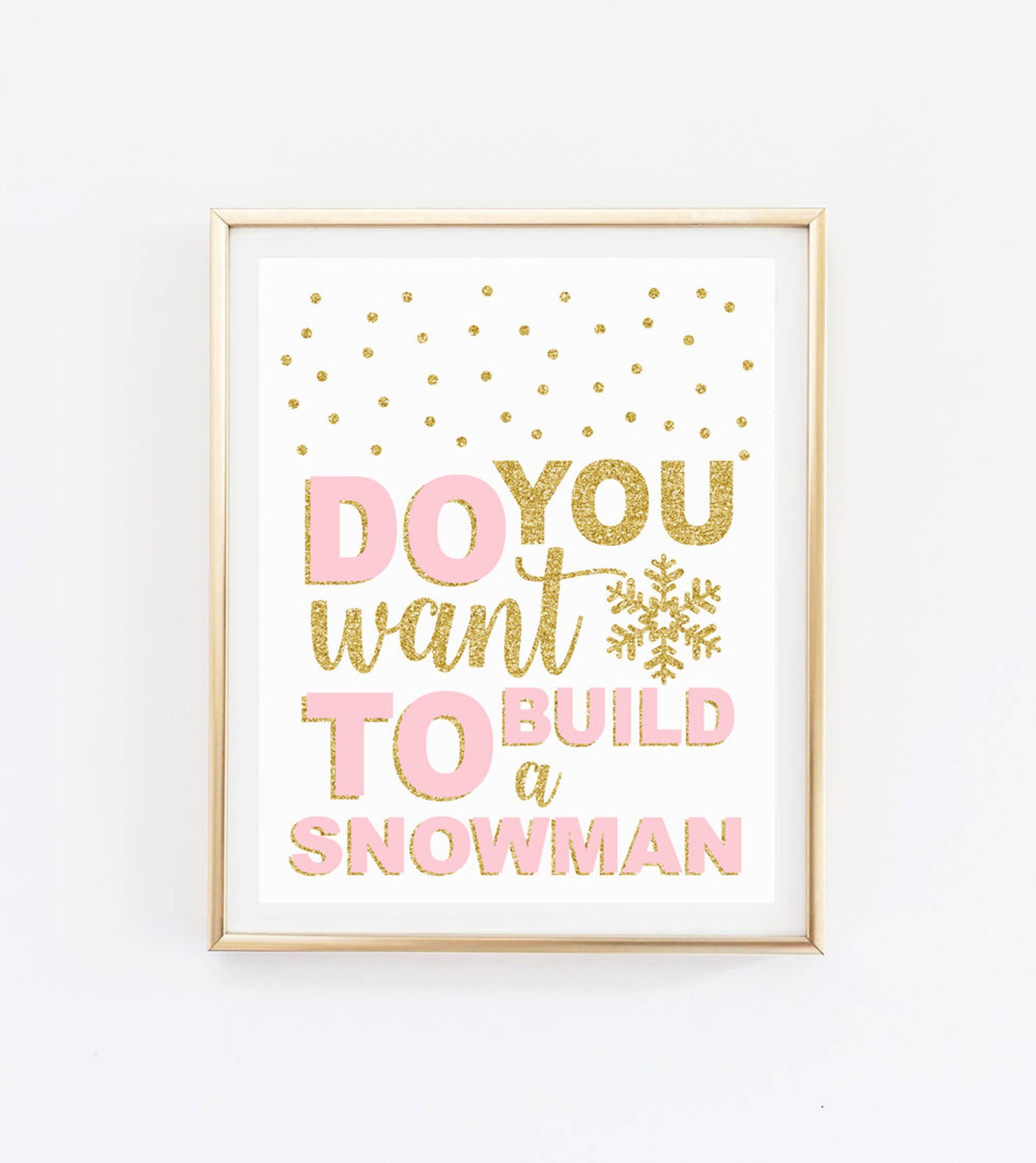Do You Want to Build a Snowman Sign Printable Winter - Etsy