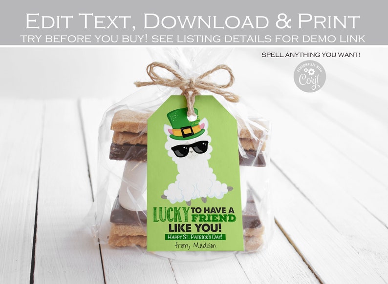 Editable You're the Pot of Gold at the End of My Rainbow, St. Patrick's ...