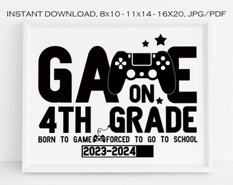 EDITABLE Monster Truck First Day of School Sign Printable - Etsy