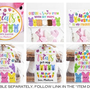 EDITABLE Easter Tag Printable, Egg-cellent Teacher Customer Friends ...