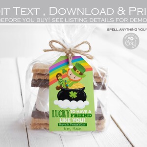 EDITABLE You're the Pot of Gold at the End of My Rainbow, St. Patrick's ...