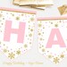Cold Cuts Sign Printable, Winter Onederland Decorations, Pink and Gold ...
