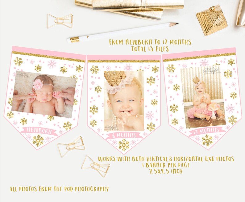 Cold Cuts Sign Printable, Winter Onederland Decorations, Pink and Gold ...