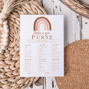 Prayers for Baby Sign and Note Cards Printable, Boho Rainbow Baby ...