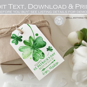 EDITABLE You're the Pot of Gold at the End of My Rainbow, St. Patrick's ...