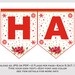 Reindeer Happy Birthday Banner Printable, Girl Deer Birthday Party ...