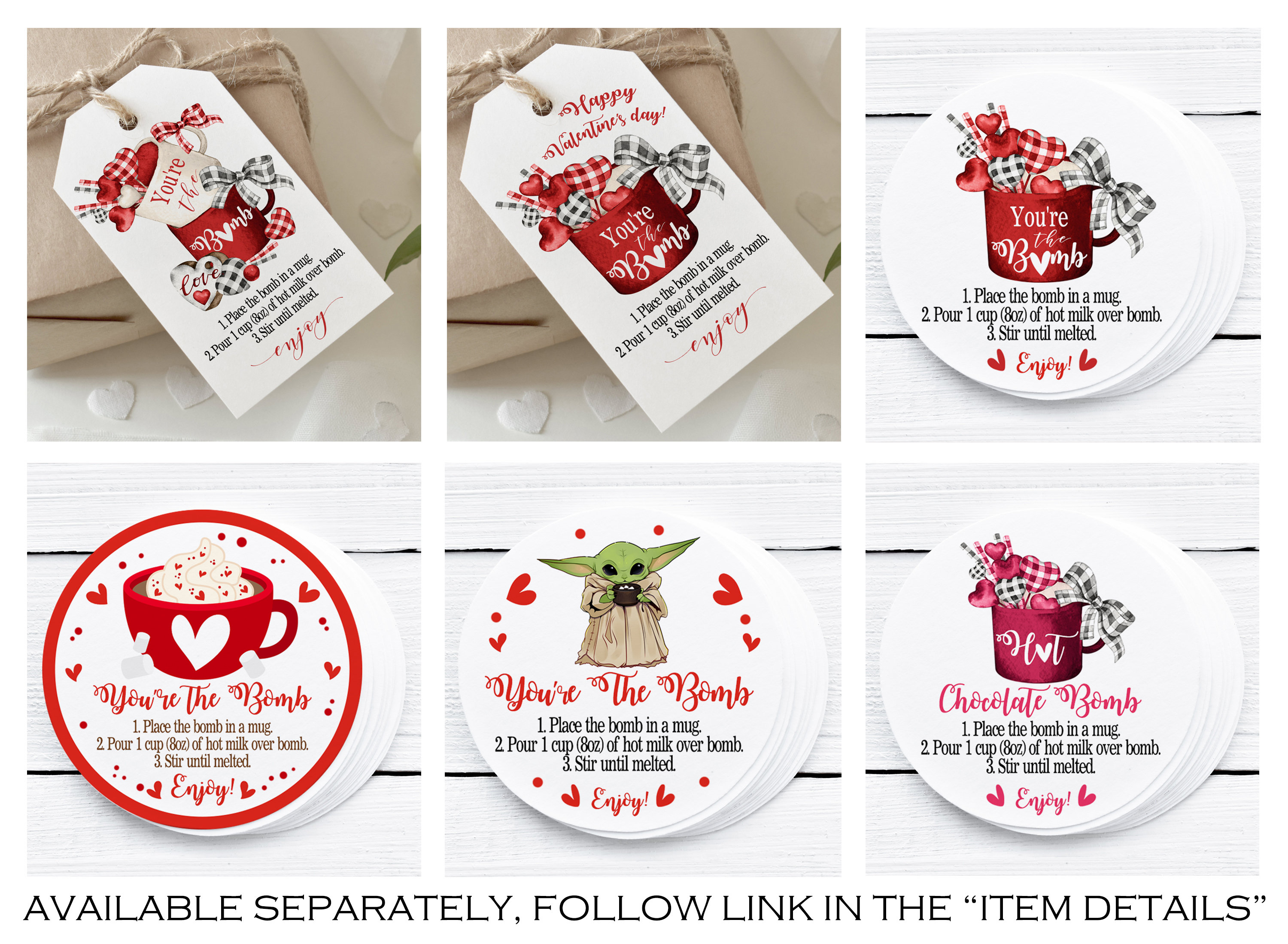 Hot Cocoa Bomb Tags Printable, Gnomes Hot Chocolate Bomb Tag ...