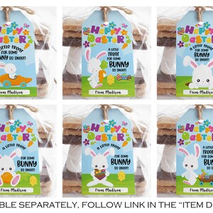 EDITABLE Easter S’mores Bag Toppers Printable, Treats for My Peeps ...