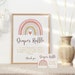 Advice for the New Parents Cards Printable Boho Rainbow Girl - Etsy