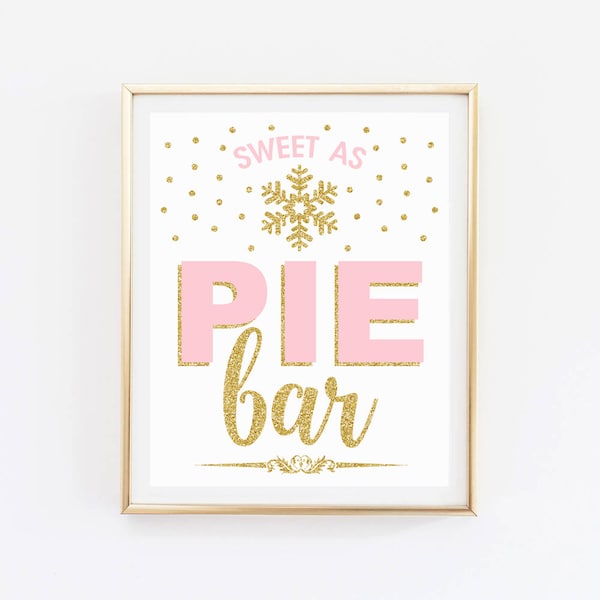 Pie Bar Banner - Etsy