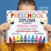 EDITABLE Preschool Diploma Printable, Girl Personalized Preschool ...