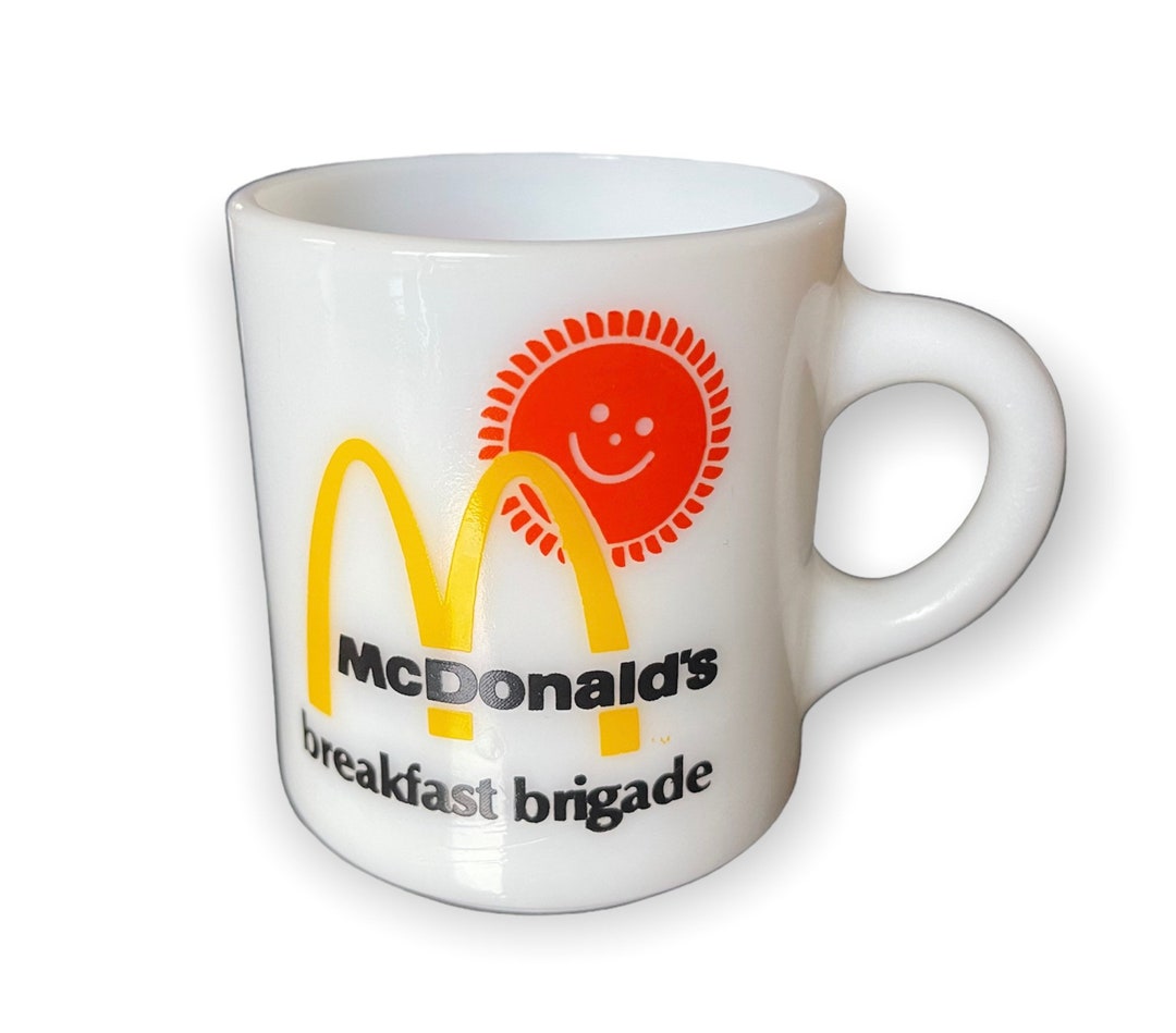 Mcdonalds Good Morning Mug Glass Coffee - Etsy