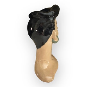 Vintage Dorothy Kindell 1940’s Polynesian Head Vase California Pottery ...