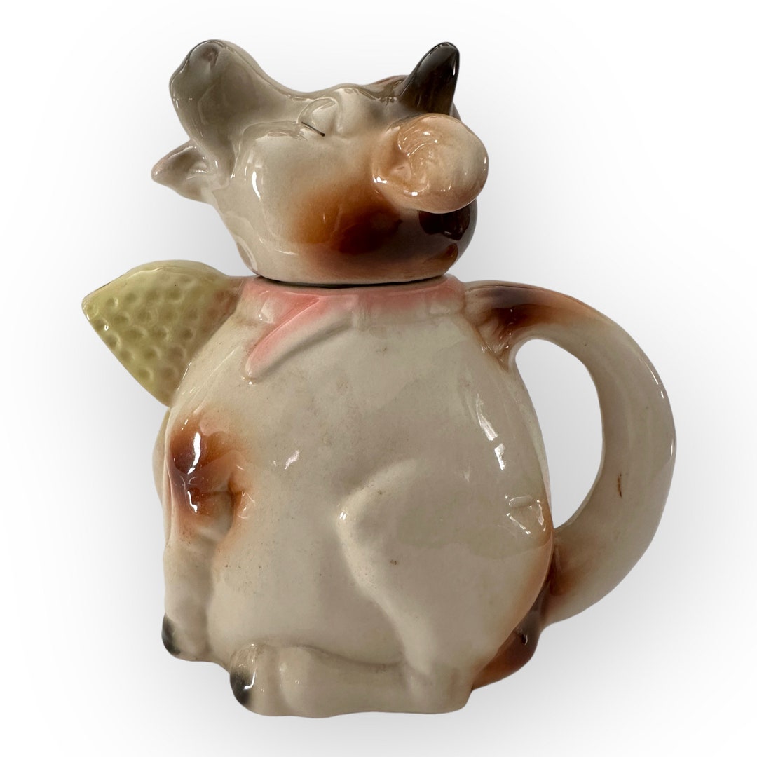 Erphila Anthropomorphic Cow Teapot Vintage Germany – 1920s - Etsy