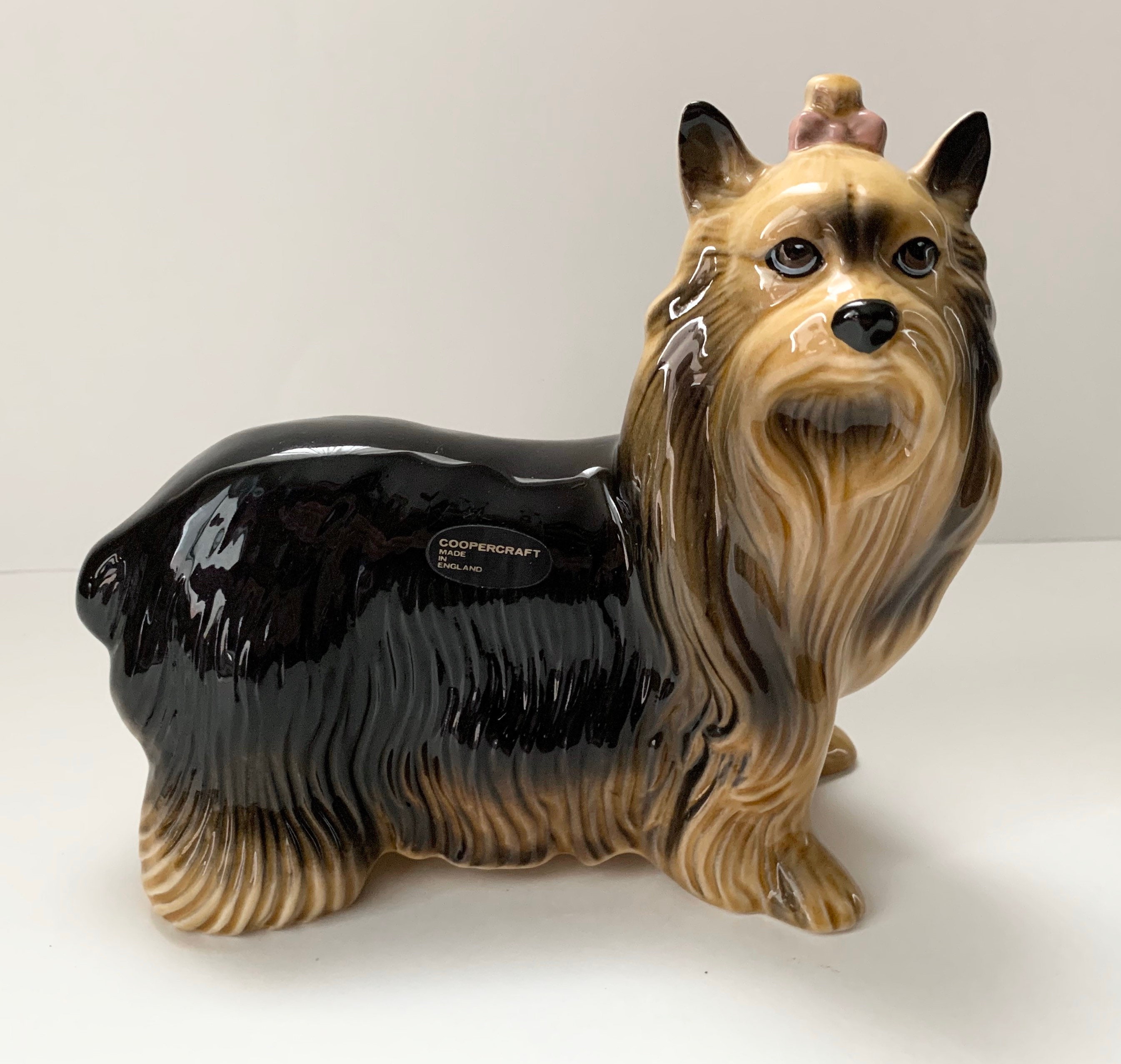 Coopercraft Dog Figurine Yorkshire Terrier Yorkie - Etsy