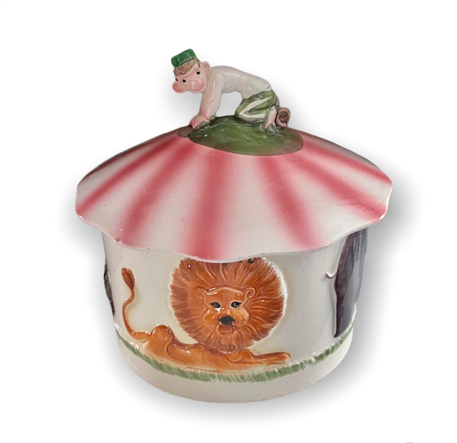 Rare Wales Big Top Circus Cookie Jar Japan - Etsy