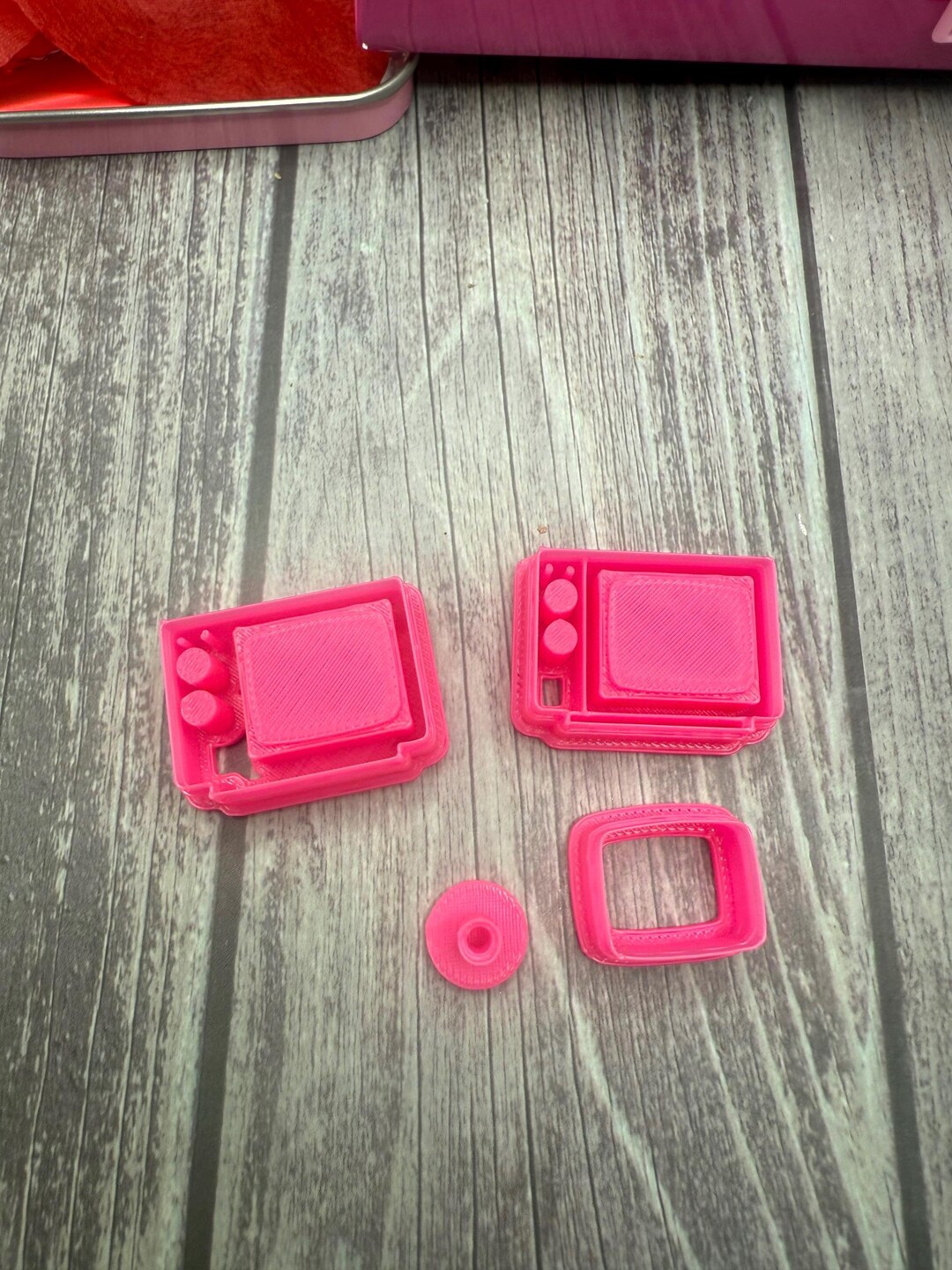 Retro Television Set Polymer Clay Cutter Set, Multi Piece, Vintage, 2 ...