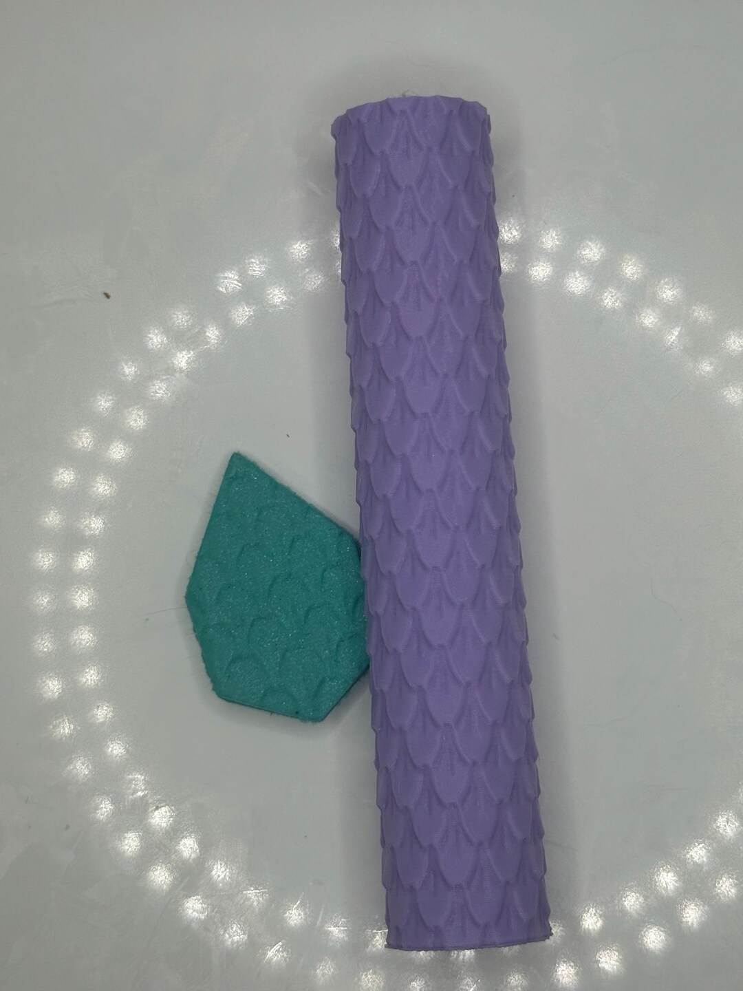 Dragon Scales Print Polymer Clay Texture Roller, Keychains, Animal ...