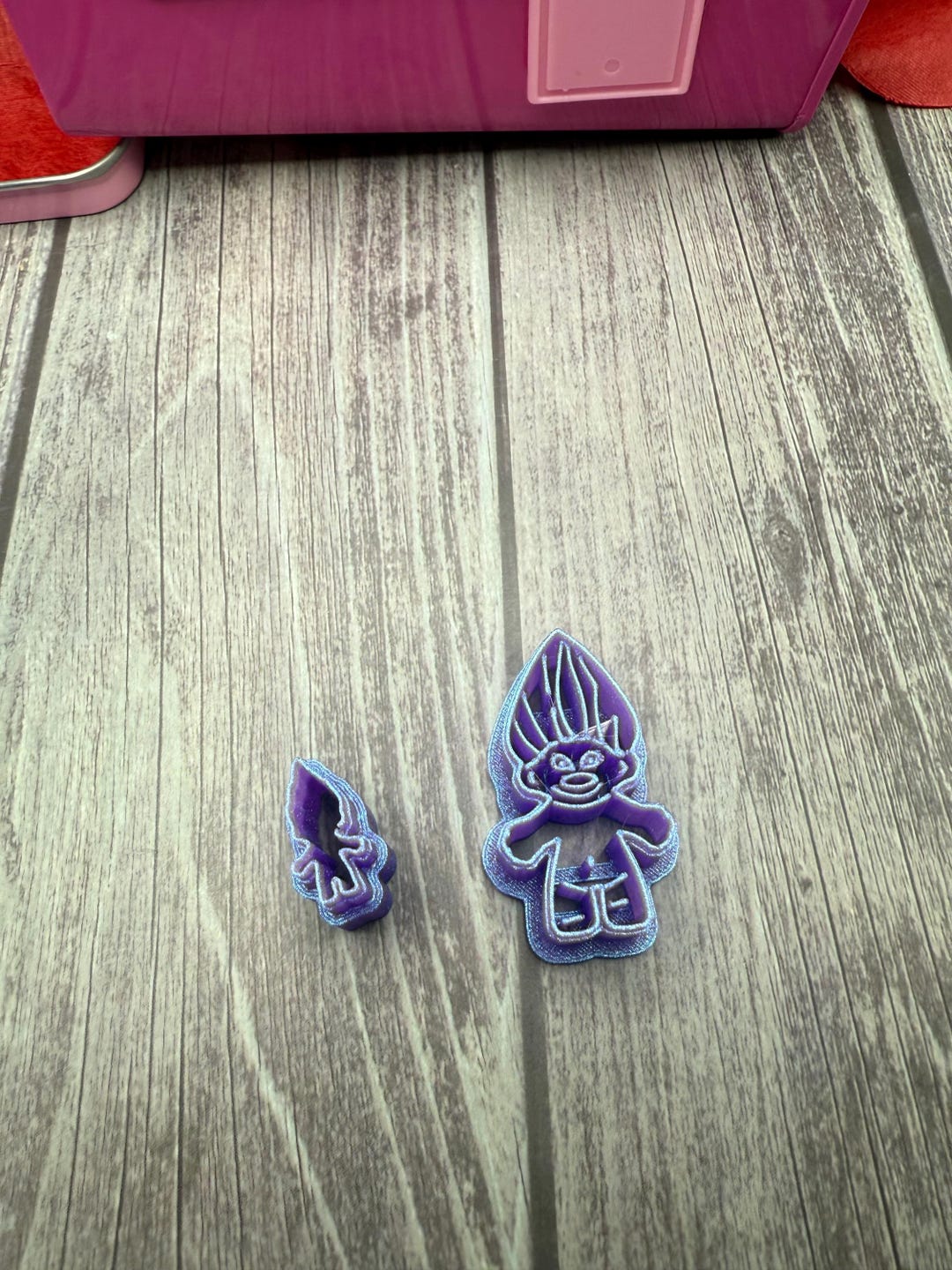 Troll Polymer Clay Cutter, Sharp Edge, Vintage, Retro, 90s, Dangle or ...