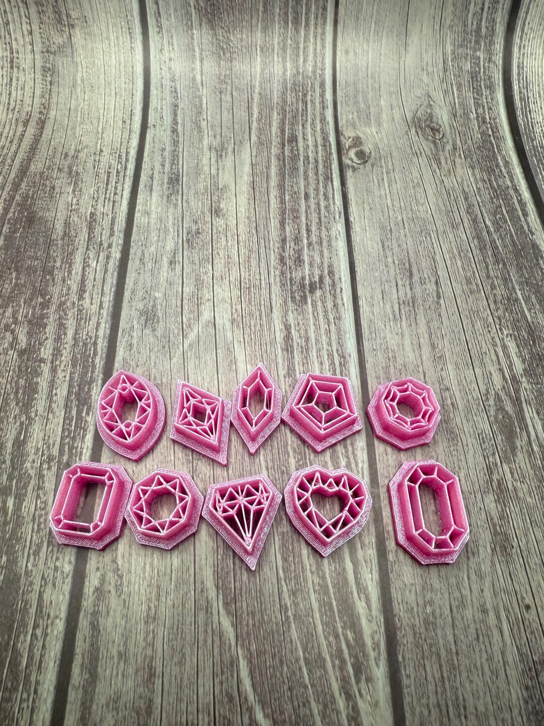 Gemstones Polymer Clay Cutters, Sharp Edge, Diamonds, Crystals - Etsy
