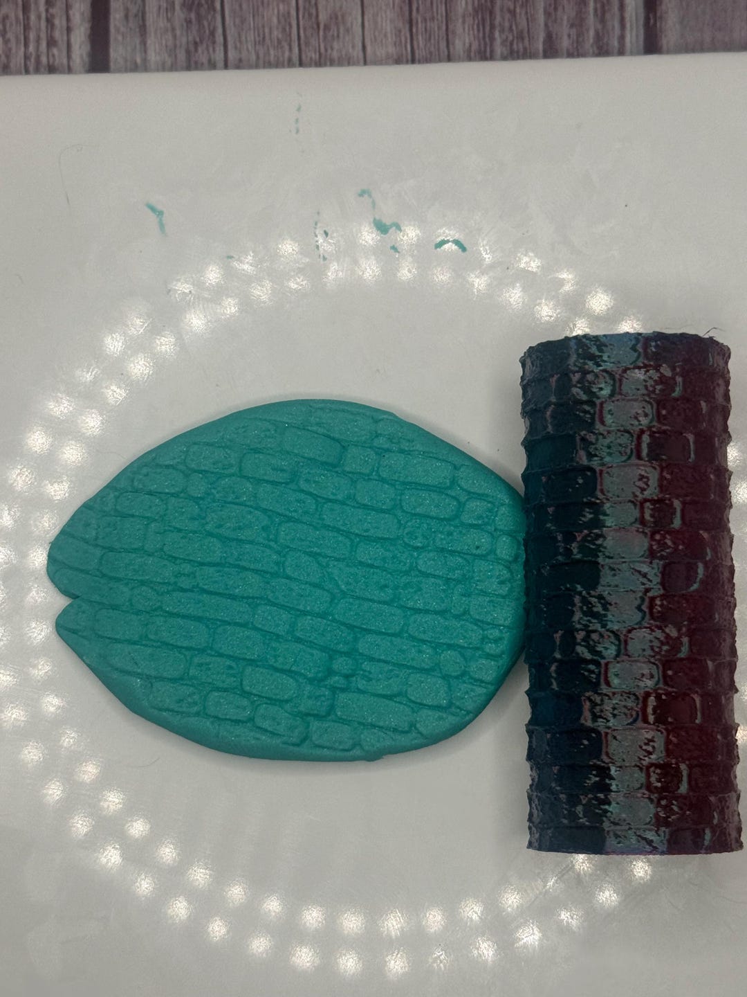 Distressed Brick Polymer Clay Texture Roller, Keychains, Destroyed, - Etsy