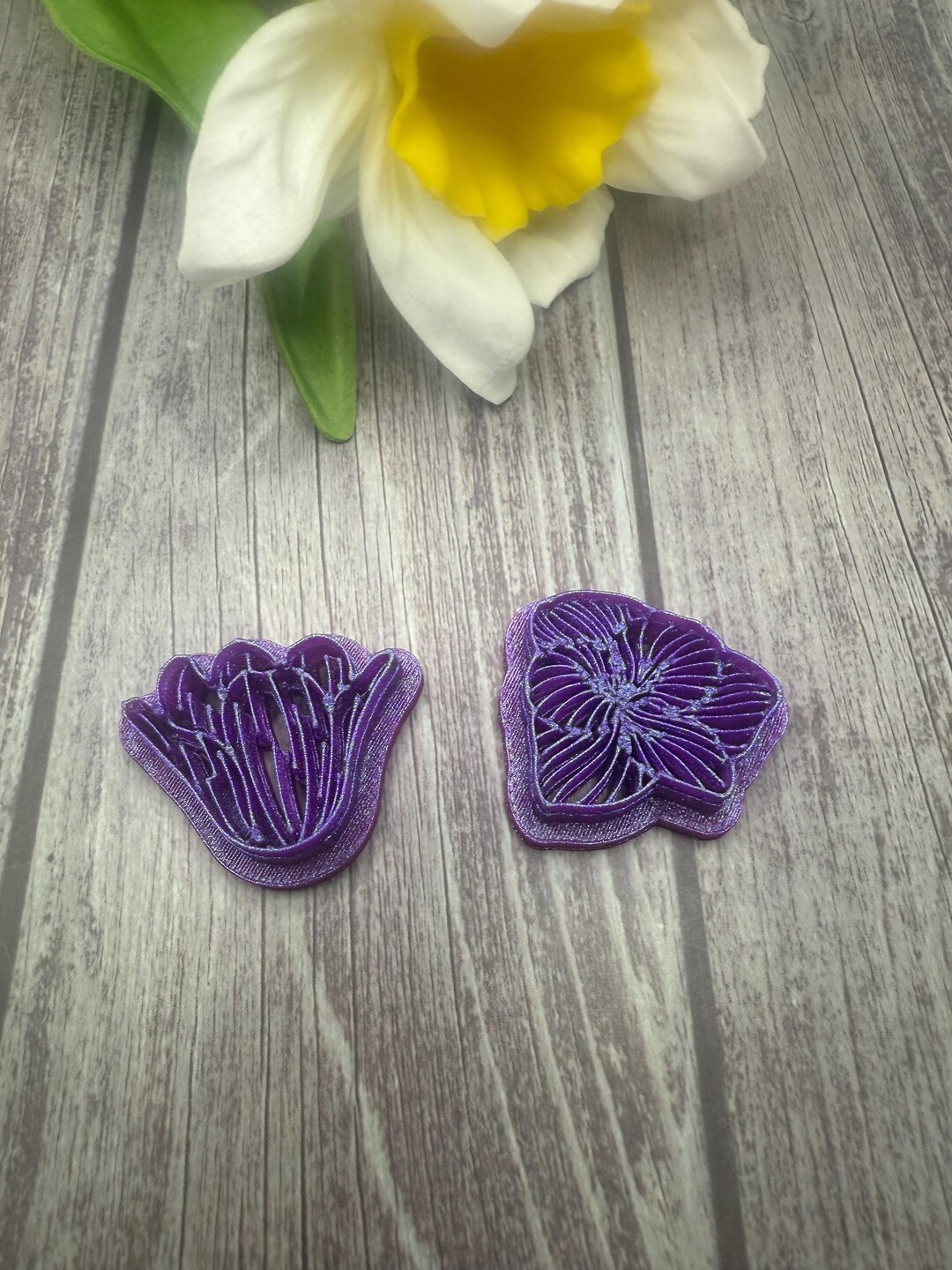 Floral Polymer Clay Cutters, Sharp Edge, Leaves, - Etsy