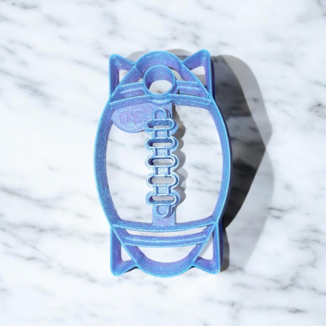 Football Stanley Topper Polymer Clay Cutter, Sports, Tumbler - Etsy