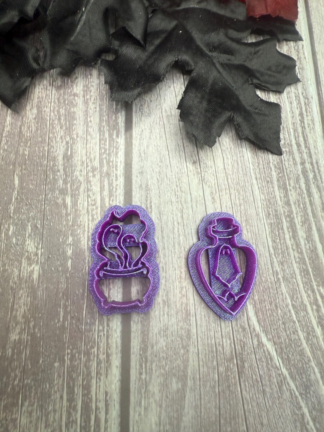 Ghost Cauldron or Potion Polymer Clay Cutter, Halloween, Gothic ...