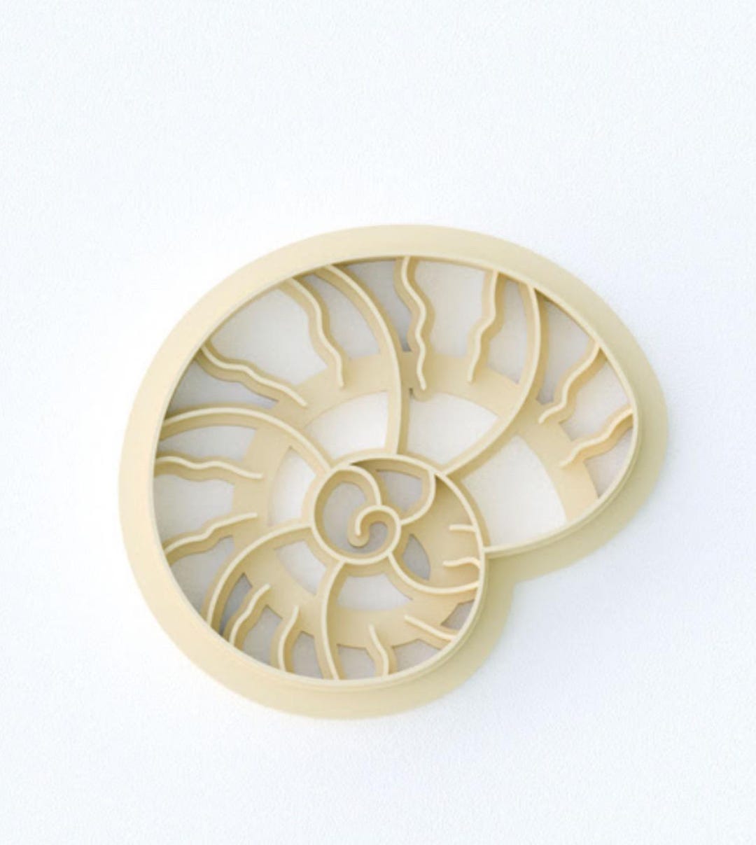 Seashell Polymer Clay Cutters, Sharp Edge, 4versions, Conch, Snail ...