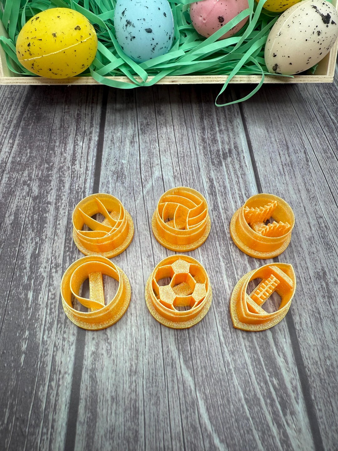 Sport Balls Polymer Clay Cutter, Earrings, Jewelry, Set or Individual ...