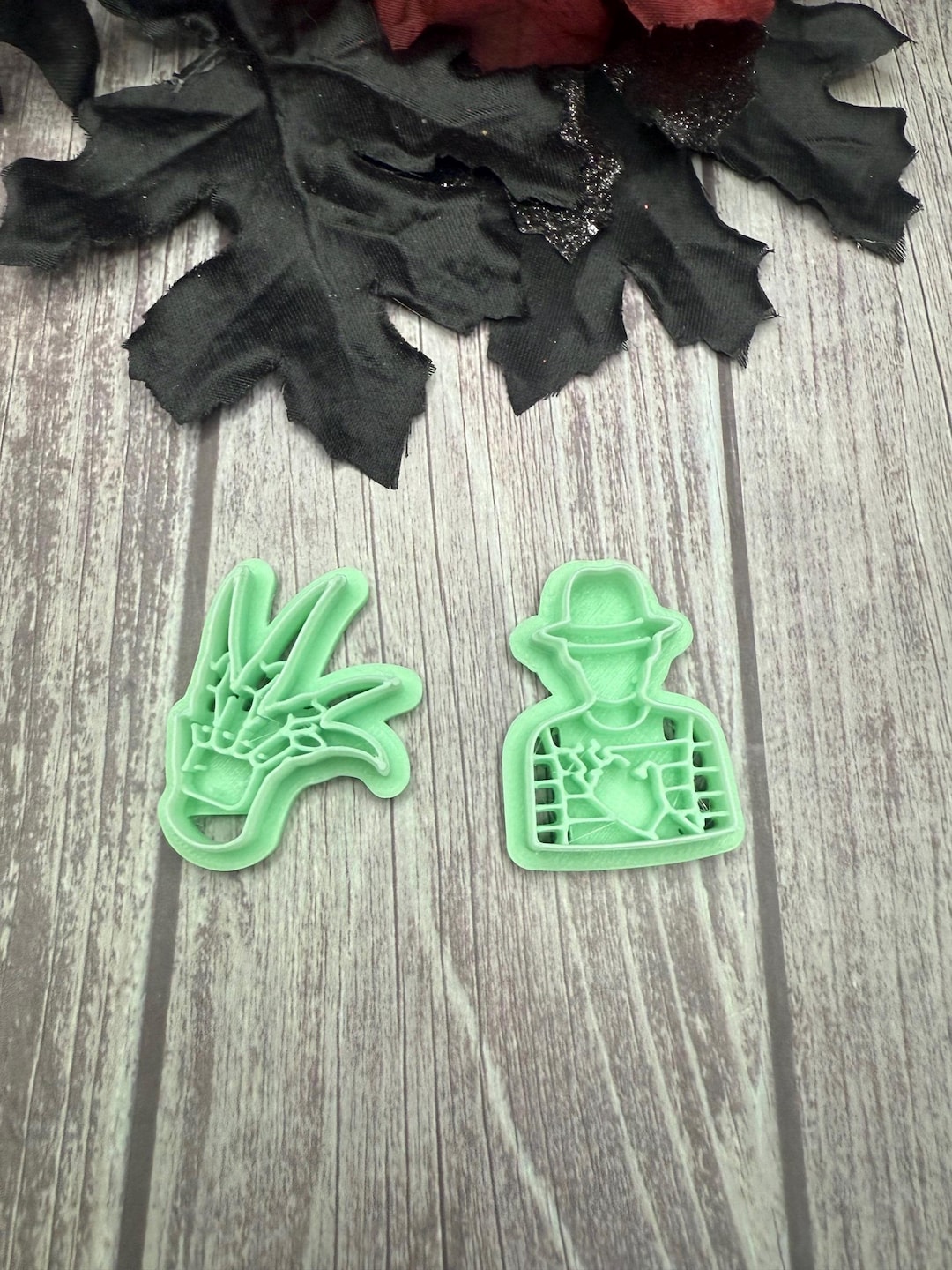 Horror Movie Villain Claw or Character Polymer Clay Cutter , Spooky ...