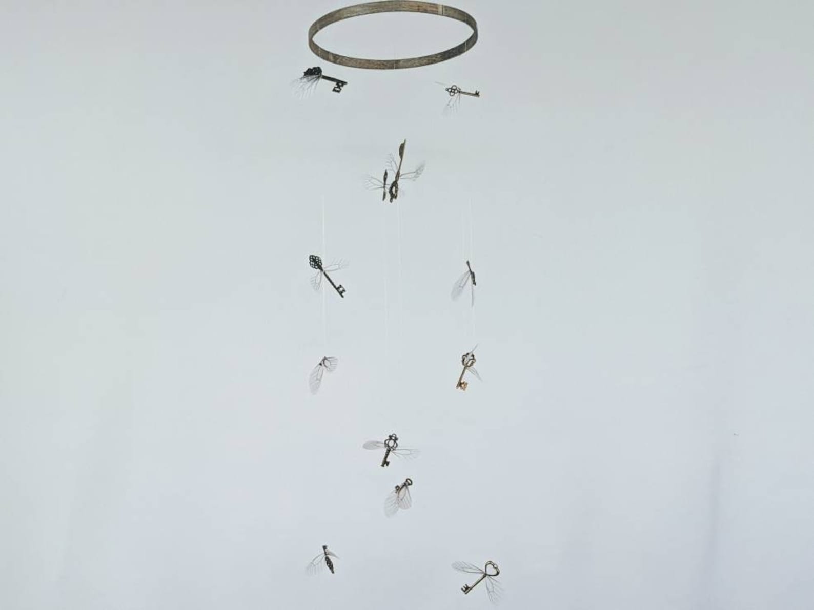 Small Flying Key Mobile Wizard Themed Nursery Decor Magic - Etsy