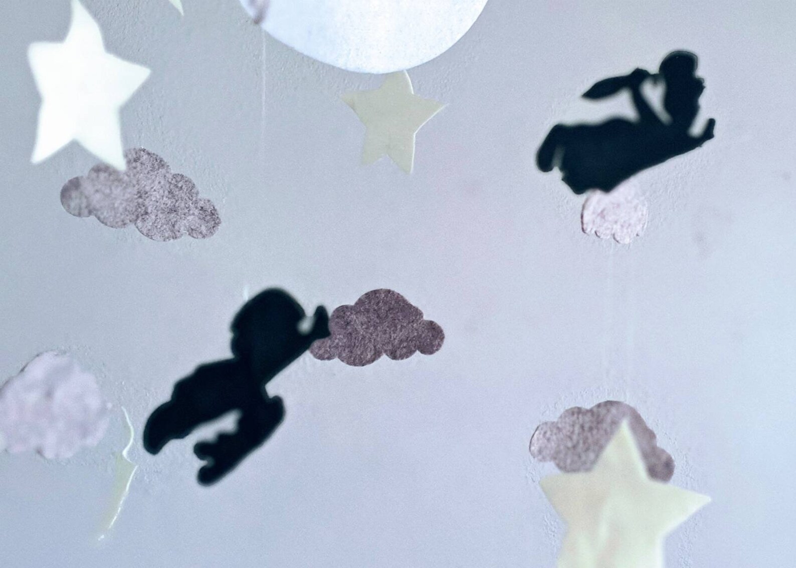 Peter Pan Felt Mobile Second Star to the Right Babe Mobile | Etsy