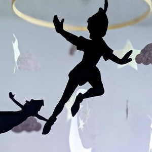 Peter Pan Felt Mobile Second Star to the Right Babe Mobile Neverland ...