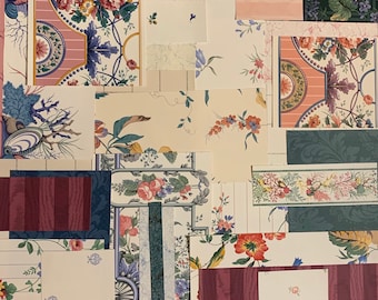 Home Décor Vintage 1970s Retro Farmhouse Vinyl Contact Paper/Wallpaper ...