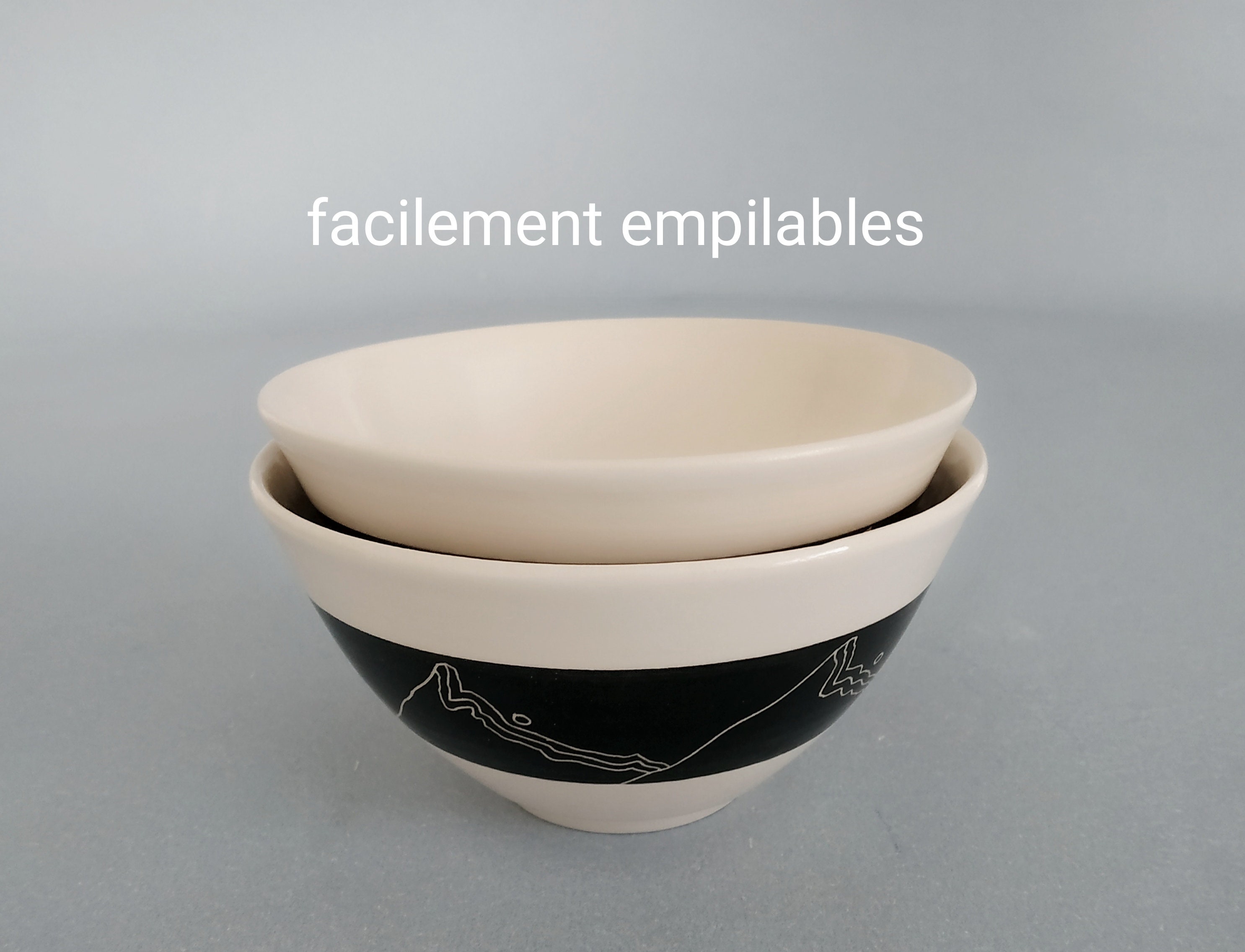 Tazón de cerámica tazón de té tazón de café tazón de sopa - Etsy España