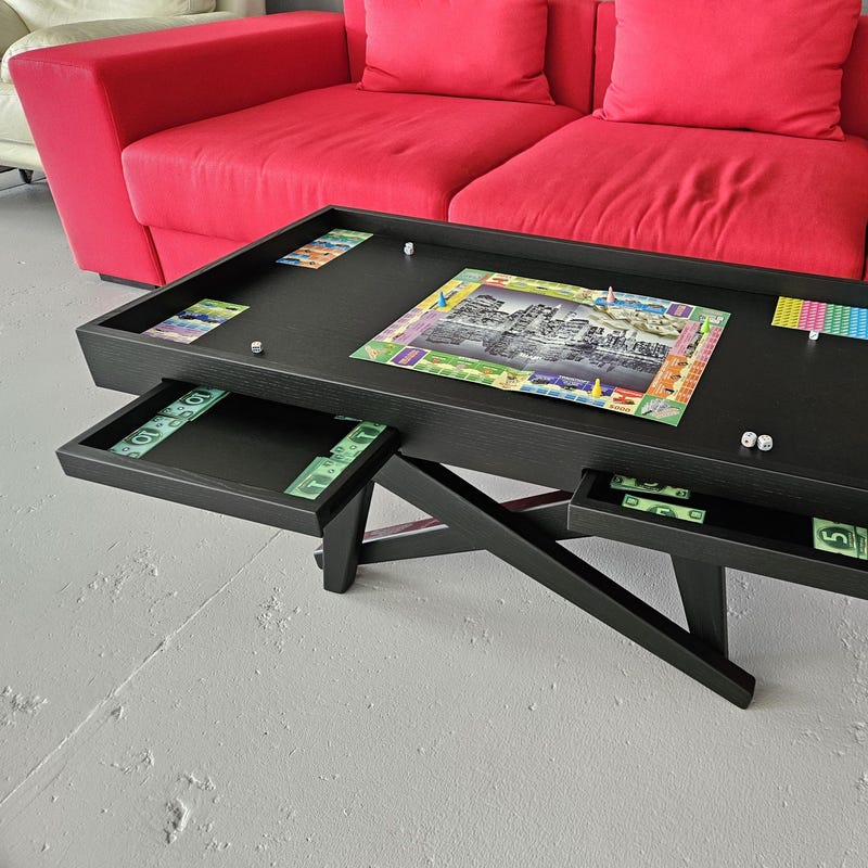 Square Game Table - Etsy