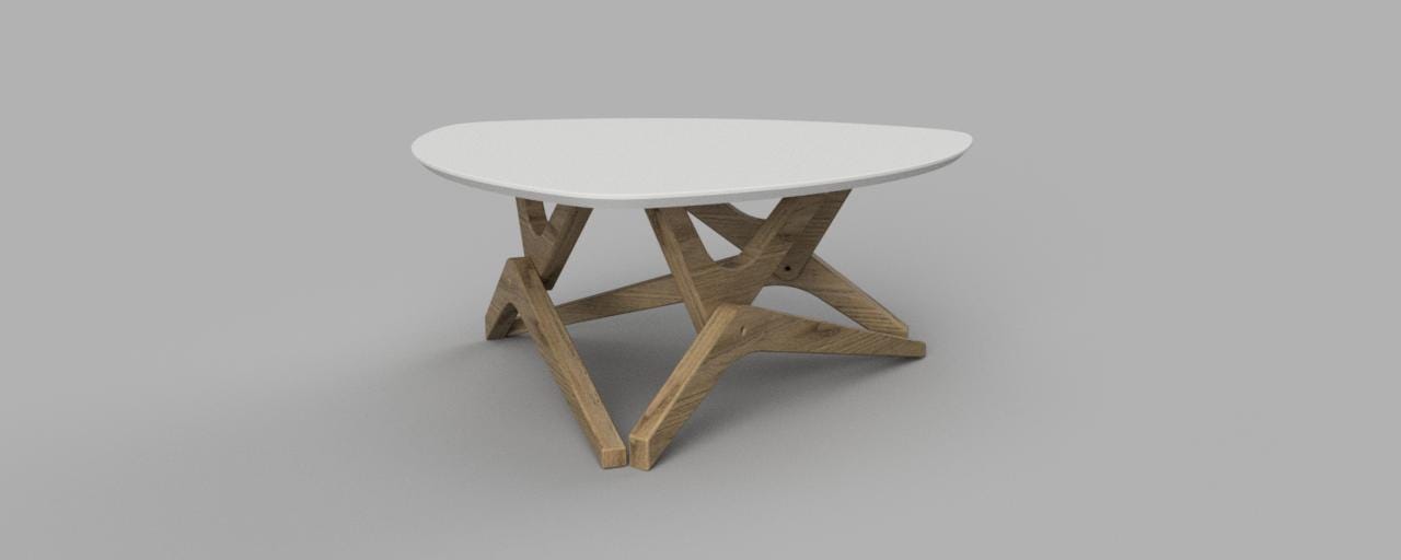 2-in-1 Transformer Coffee Table | Oval Table | Plectrum Table ...